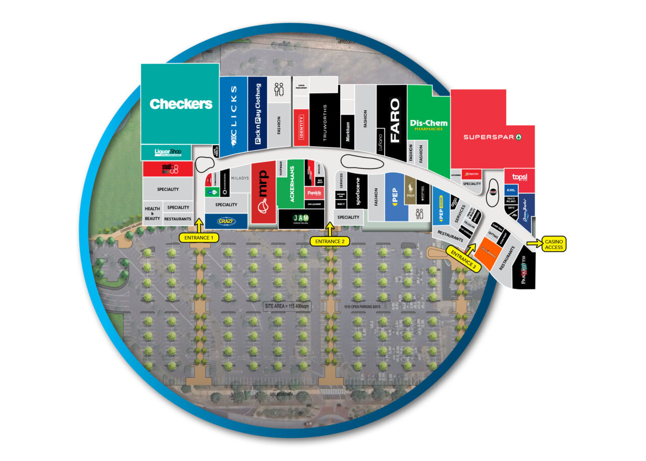 Mall Map | GrandWest Mall